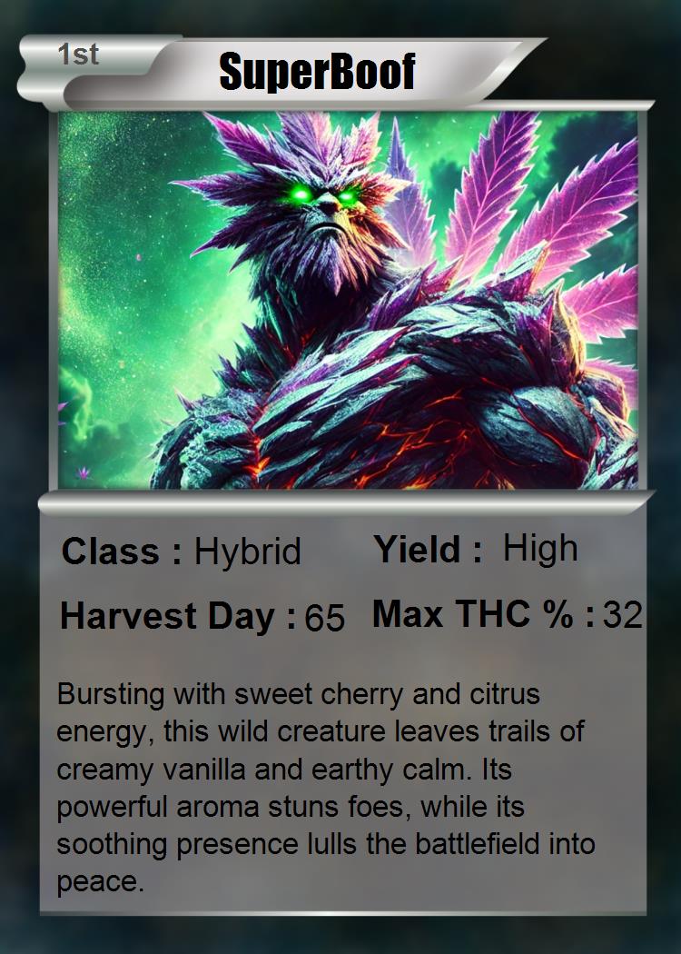 Collectible Strain Cards – The Clone Foundry